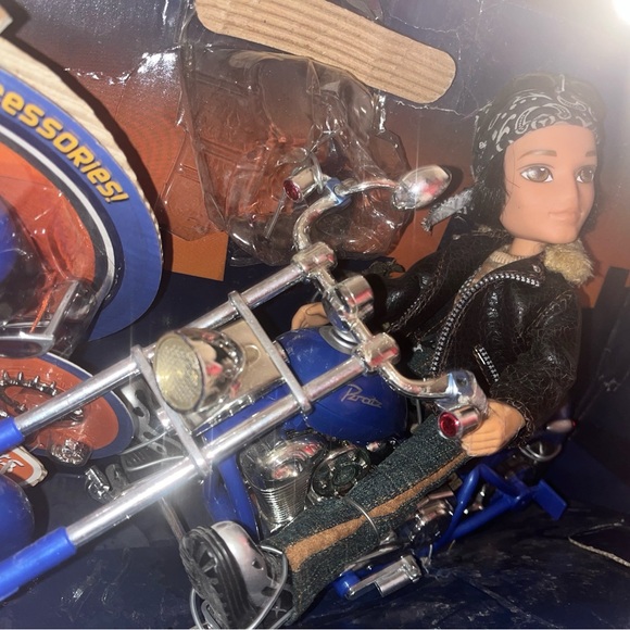 Bratz | Toys | Bratz Boyz Ride Motorcycle Doll Blue Bike Rare Vintage ...